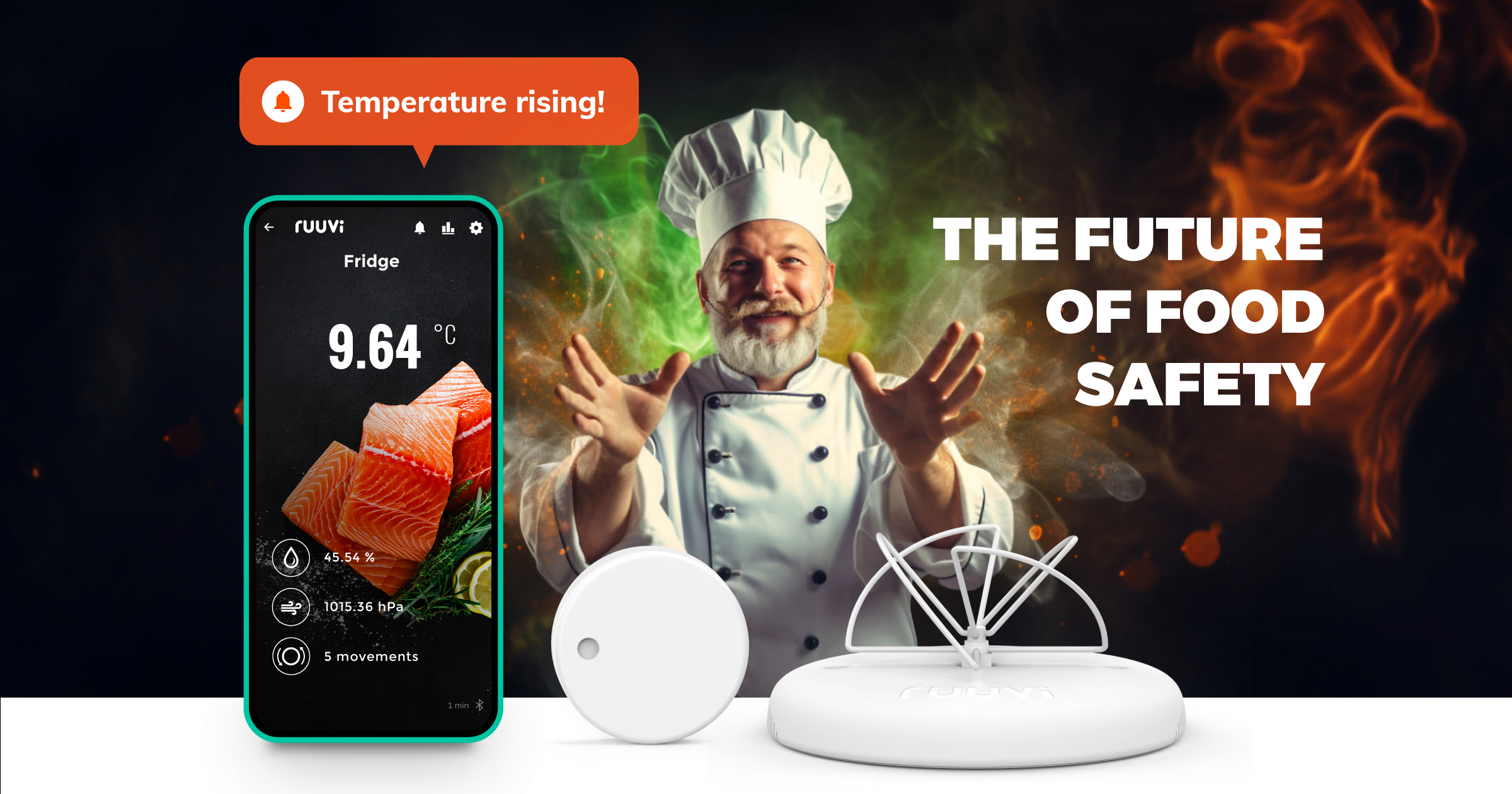 Restaurant Temperature Monitoring with Wireless Sensors